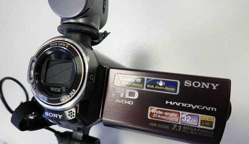 Видеокамера sony handycam HDR-CX350E