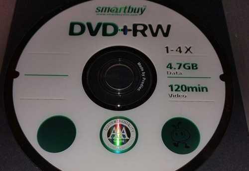 Пустой DVD+RW диск для записи
