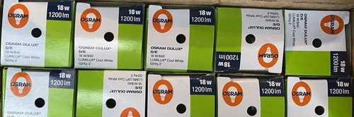 Лампа g24q-2 osram 18w/840