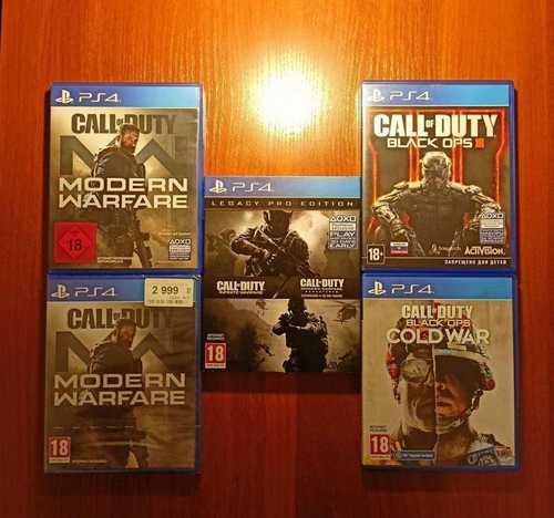 Call of duty modern warfare 2019/black ops 3 ps4