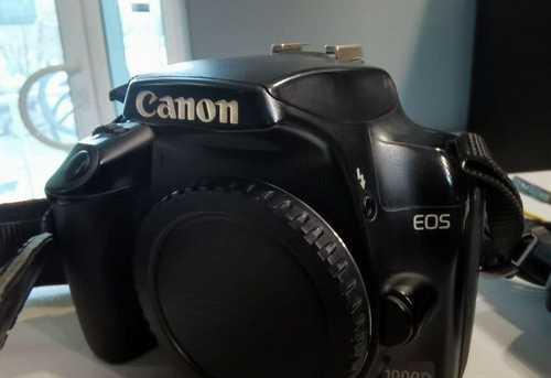 Зеркальный фотоаппарат Canon Eos 1000D Body