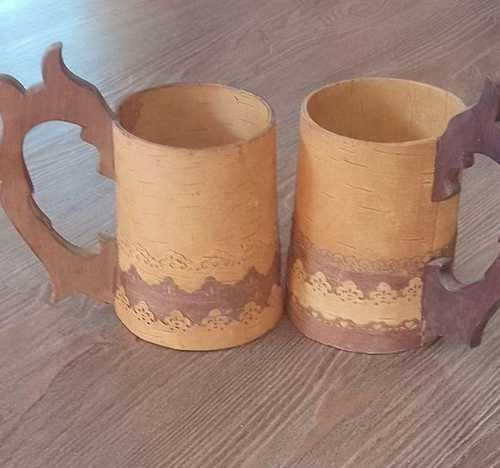 Кружка из бересты