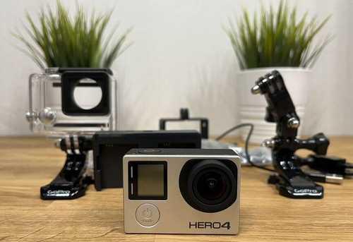 Камера GoPro Hero 4 Silver. Комплект 2
