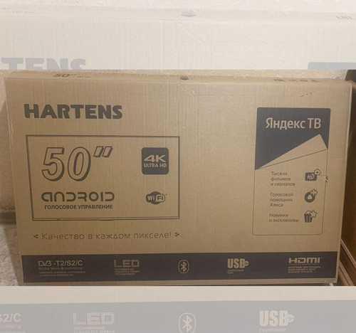 Телевизор SMART tv новый 50"