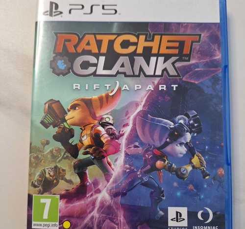 Ratchet clank сквозь миры PS5 б/у