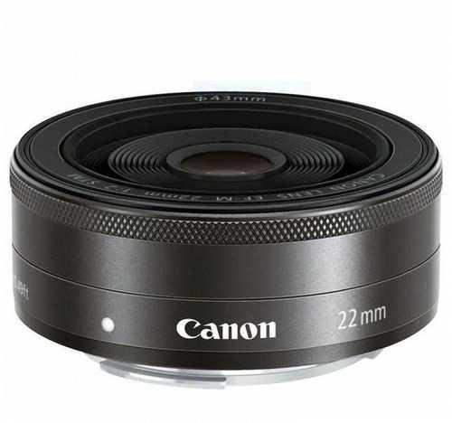 Canon EF-M 22mm f/2 STM новый