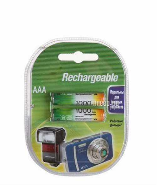 AAA - GP R03 1000 mAh Ni-MH 2 штуки 100aaahc-2