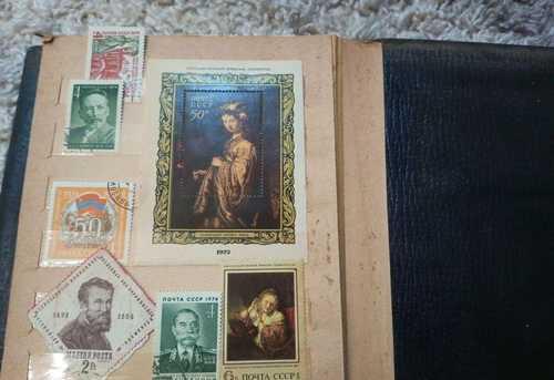 Почтовые марки СССР и мира