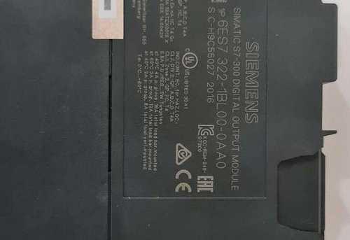 Siemens 6ES7 322-1BL00-0AA0 новый, упак. 1 шт