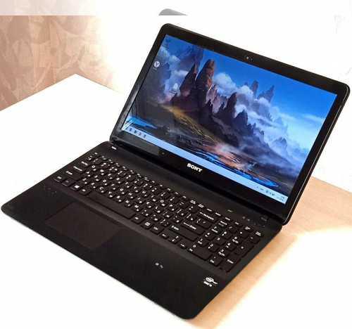 Мощный тонкий быстрый игровой Sony Vaio