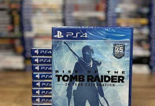 Rise of the Tomb raider ps4 новый диск