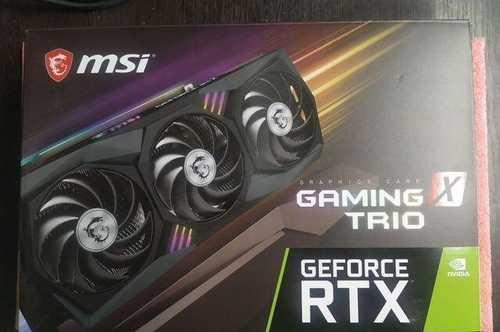 MSI GeForce RTX 3090 gaming X trio 24Gb +гарантия