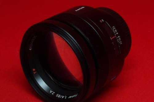 Sony Carl Zeiss 85mm f/1.4 ZA