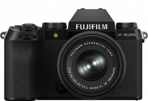 Фотоаппарат Fujifilm X-S20 Kit XC 15-45mm OIS PZ B