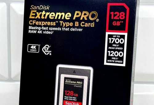 SanDisk Extreme Pro CFexpress Type B Card 128 Gb