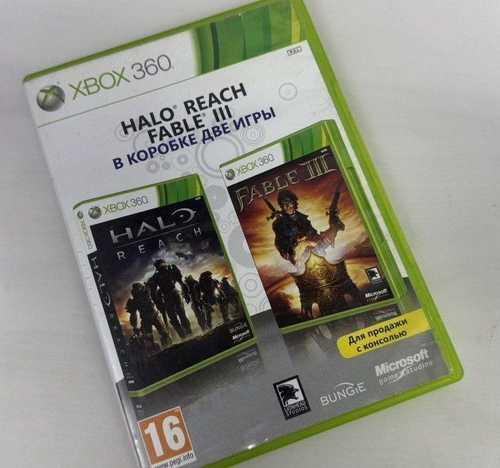 Диск xbox 360 Fable 3 Лицензия