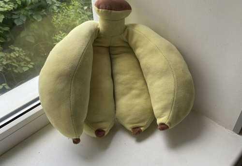 Мягкая игрушка подушка бананы, Тюлень
