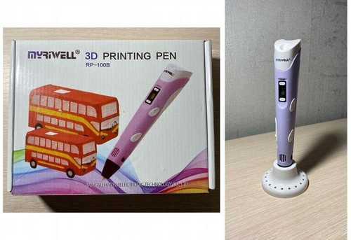 3D ручка + пластик 27 штук + 22 листа трафаретов