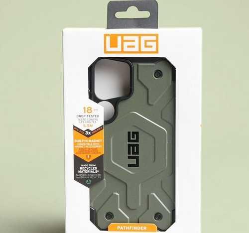 Чехол UAG pathfinder Green Samsung S25 Ultra