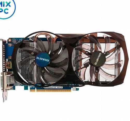 Видеокарта GTX650 1GB gigabyter GV-N650WF2-1GI Б.У