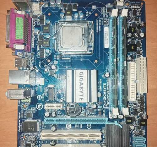 Комплект gigabyte GA-G31M (775сокет)