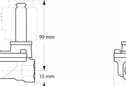 Danfoss 032U7115 - Клапан электромагнитный EV220B