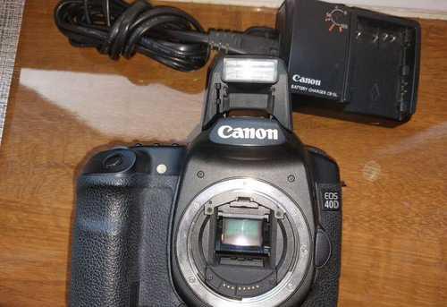 Зеркальный фотоаппарат Сanon EOS40D
