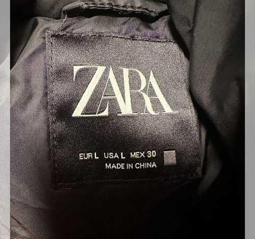 Пуховик Zara женский L