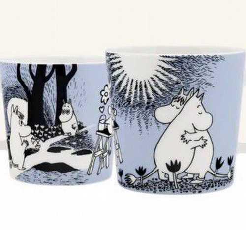 Кружка юбилейная Arabia Moomin 80 лет