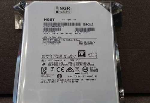 HDD hgst 8 Тб SAS 12Gb/s 3.5"