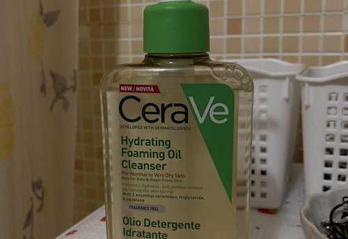 CeraVe пенящееся масло для умывания