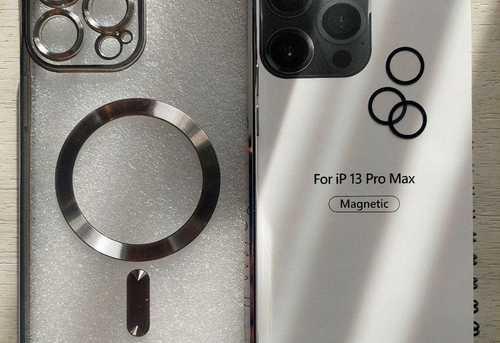 Чехол iPhone 13 Pro Max MagSafe прозрачный