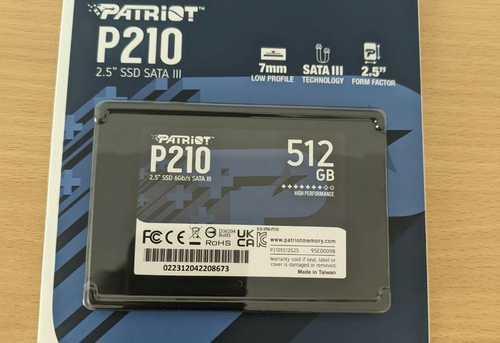 Новые SSD 512gb