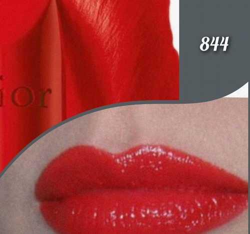 Помада dior rouge 844 тестер