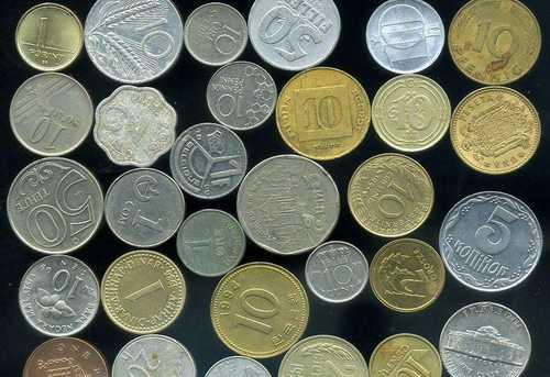 30 монет из 30 стран мира. Набор 31
