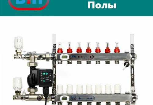 Комплект обвязка теплого пола втп Thermo-A 7 конт