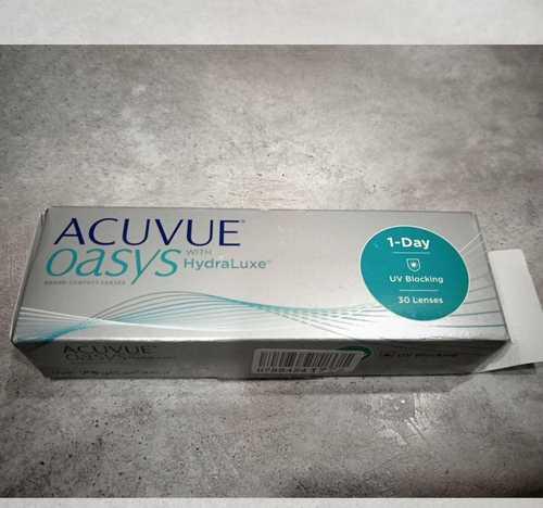 Линзы контактные acuvue oasys однодневные