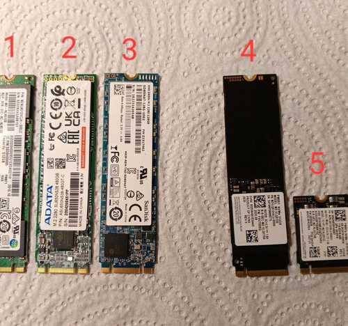 Ssd m2 SATA и NVMe