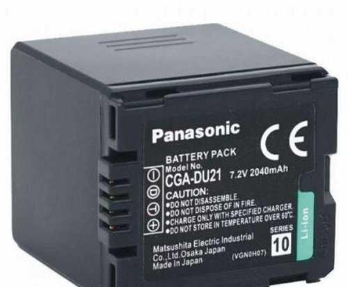 Аккумулятор panasonic CGA-DU21 для видеокамер