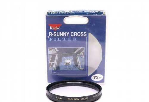 Светофильтр Kenko R-Sunny Cross 72mm