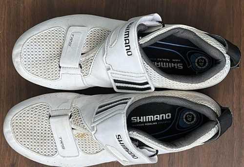 Велотуфли шоссейные shimano 42р