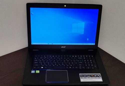 Acer 17.3" Core i3 7th, 16Gb, SSD, GeForce 940MX