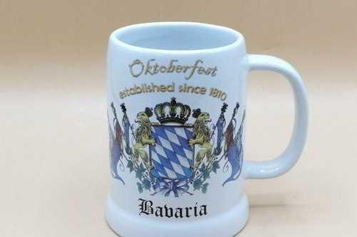 Кружка пивная фарфор керамика Oktoberfest Bavaria