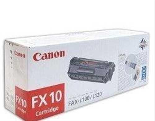 Canon FX-10 0263B002 Картридж для L100 / L120, Чер