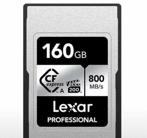 Карта Lexar cfexpress type a 160 GB Sony tough