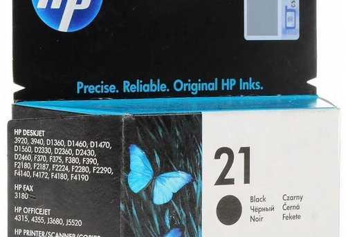 Картридж HP 21 (C9351AE) черный