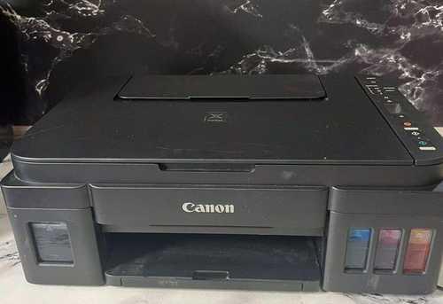 Цветной принтер сканер canon pixma G3411