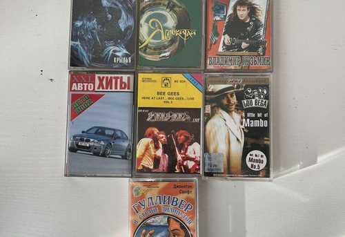 Аудио кассеты с записью 90-х годов