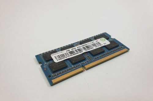 DDR3 4Gb 1600Mhz 2Rx8 So-Dimm Ramaxel