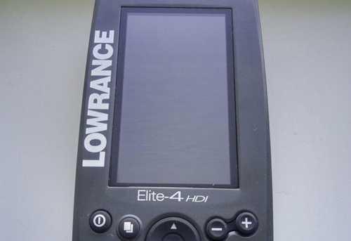 Эхолот-картплоттер Lowrance Elite-4 HDI голова